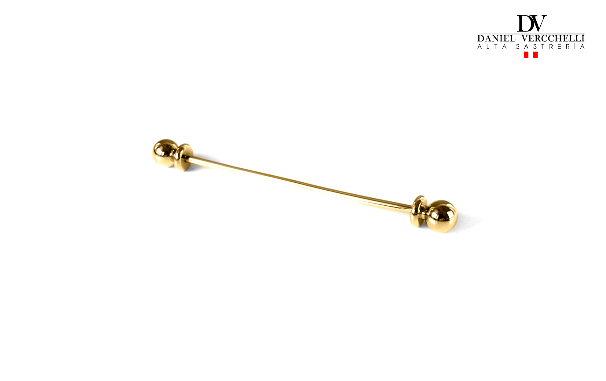 Collar Pin Dorado – Daniel Vercchelli – Alta Sastreria